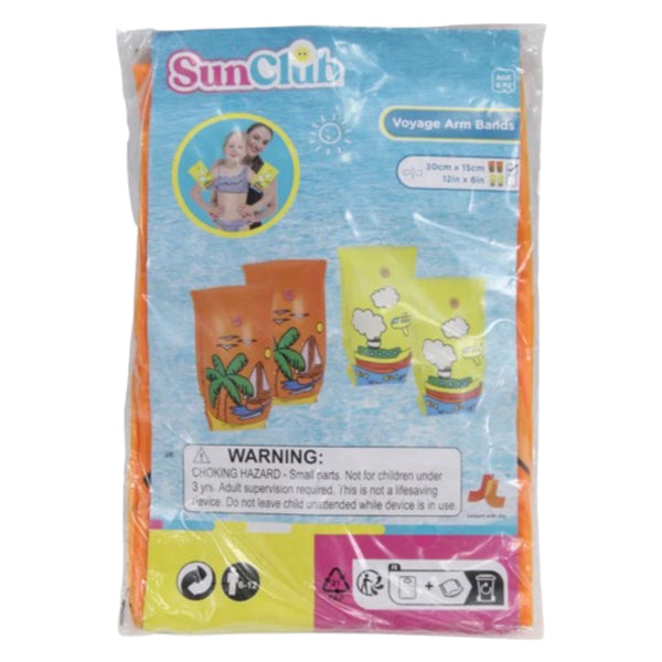 Sun Club Voyage Arm Bands – Orange – Ourkids