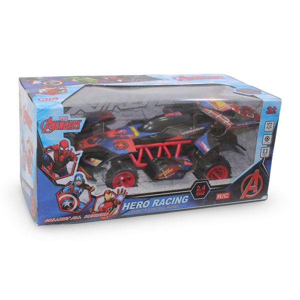 Avengers Hero Racing Remote Control Car – 1:12 Scale (Spiderman Design ...