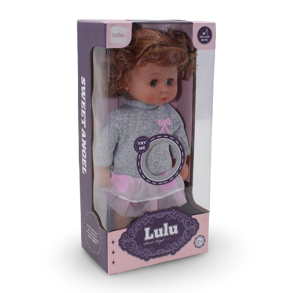 Cufan Singing Baby Doll with Music – 12-Inch Interactive Play Doll ...