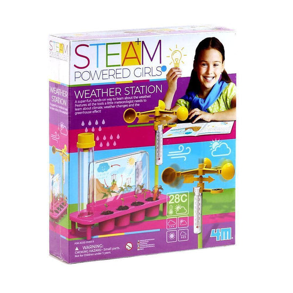 4M - STEAM POWERED GIRLS - WEATHER STATION – Ourkids