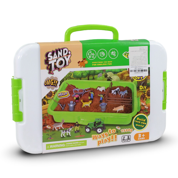 Dynamic Sand Farmer Set Sensory Box Series (1500g) – Ourkids