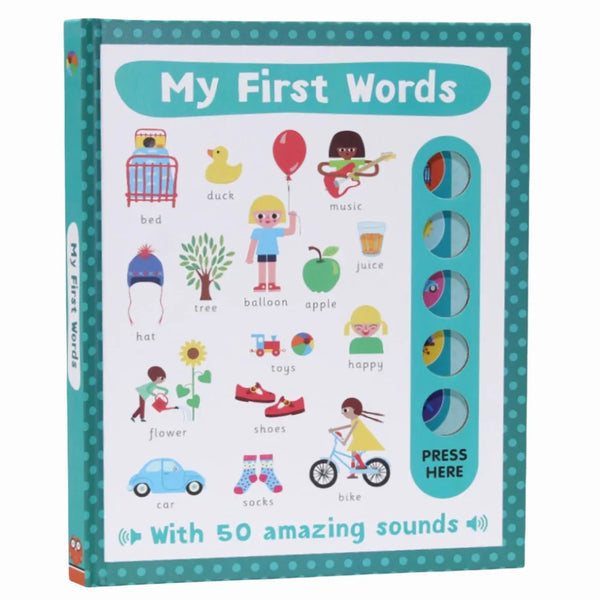 My First Words (Early Learning Sound Book) – 100+ Words, 50 Sounds ...