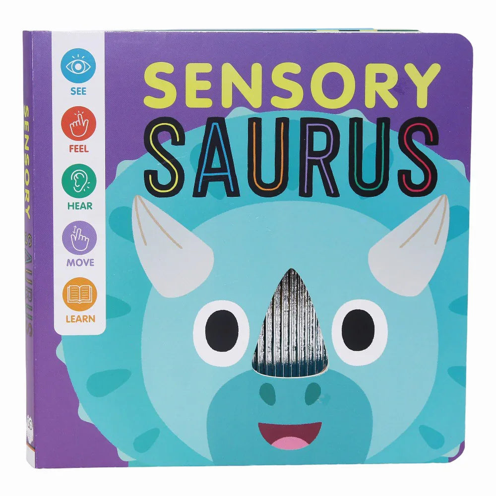 Buy Sensory ’Saurus (Baby Sensory Book) – A T-Rex of Textures by Autumn ...