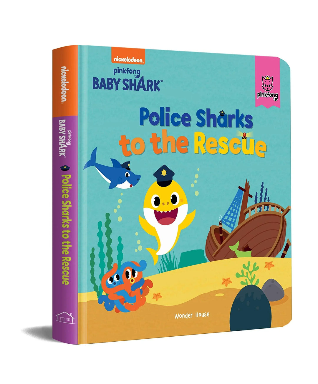 Buy Pinkfong Baby Shark - Police Sharks To The Rescue : Padded Story ...