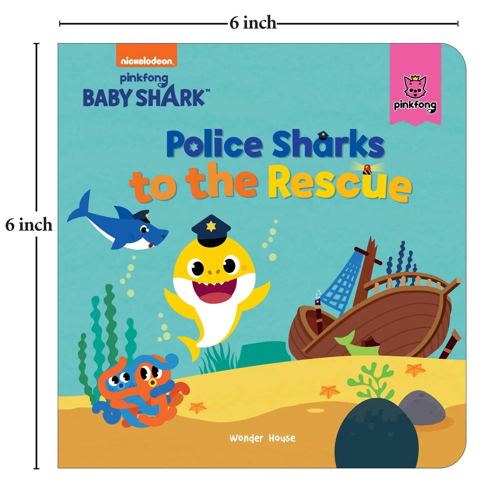Buy Pinkfong Baby Shark - Police Sharks To The Rescue : Padded Story ...