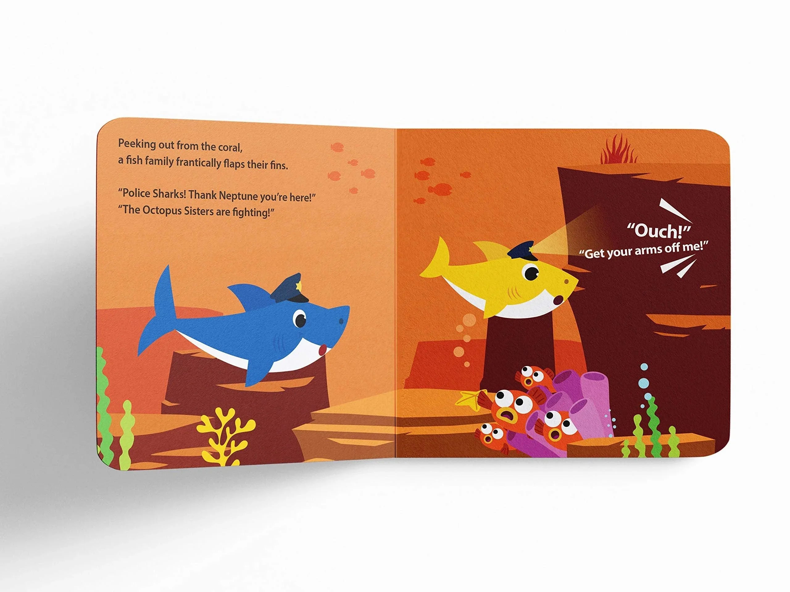 Buy Pinkfong Baby Shark - Police Sharks To The Rescue : Padded Story ...